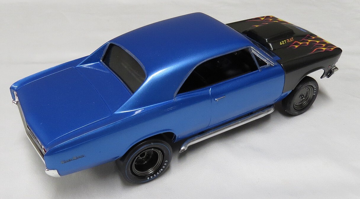 1966 Chevy Malibu SS (2 in 1) -- Plastic Model Car Kit -- 1/24 Scale ...