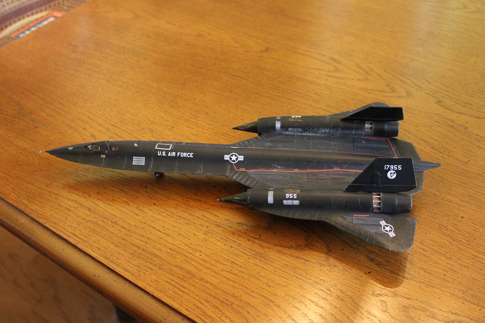 SR-71A Blackbird -- Plastic Model Airplane Kit -- 1/72 Scale -- #855810 pictures by albert.mercer