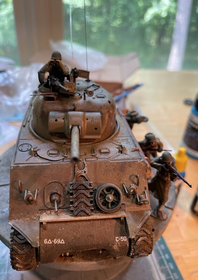 M4A3 Sherman 75mm Tank -- Plastic Model Military Vehicle Kit -- 1/35 ...