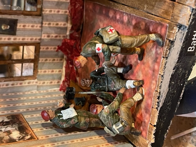 WWII British Paratroopers Rigid Landing Operation -- Plastic Model ...