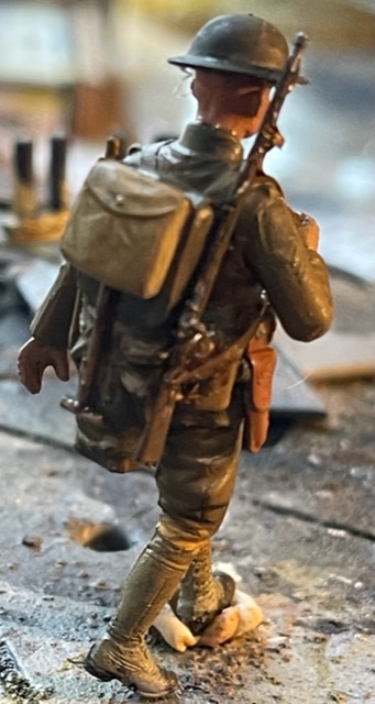 WWI US Infantry 1917 (4) -- Plastic Model Military Figure -- 1/35 Scale ...