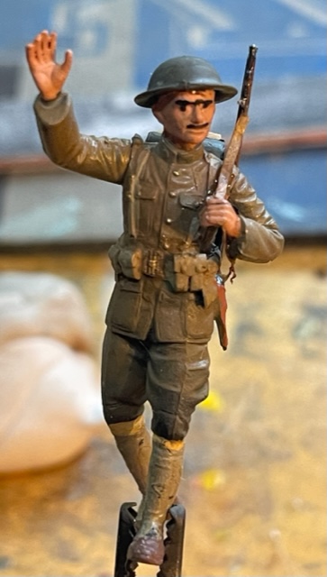 WWI US Infantry 1917 (4) -- Plastic Model Military Figure -- 1/35 Scale ...