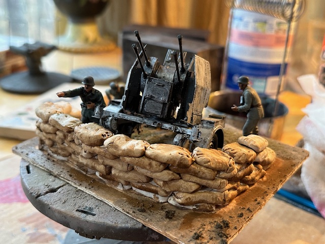 20mm Flak38 Figs -- Plastic Model Military Diorama Kit -- 1/35 Scale ...