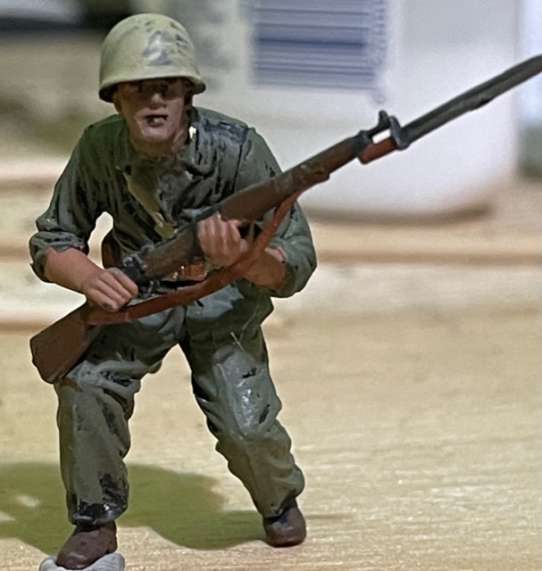 USMC Guadacanal 1942 (4) -- Plastic Model Military Figure -- 1/35 Scale ...