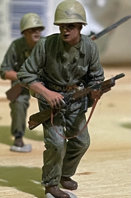 USMC Guadacanal 1942 (4) -- Plastic Model Military Figure -- 1/35 Scale ...