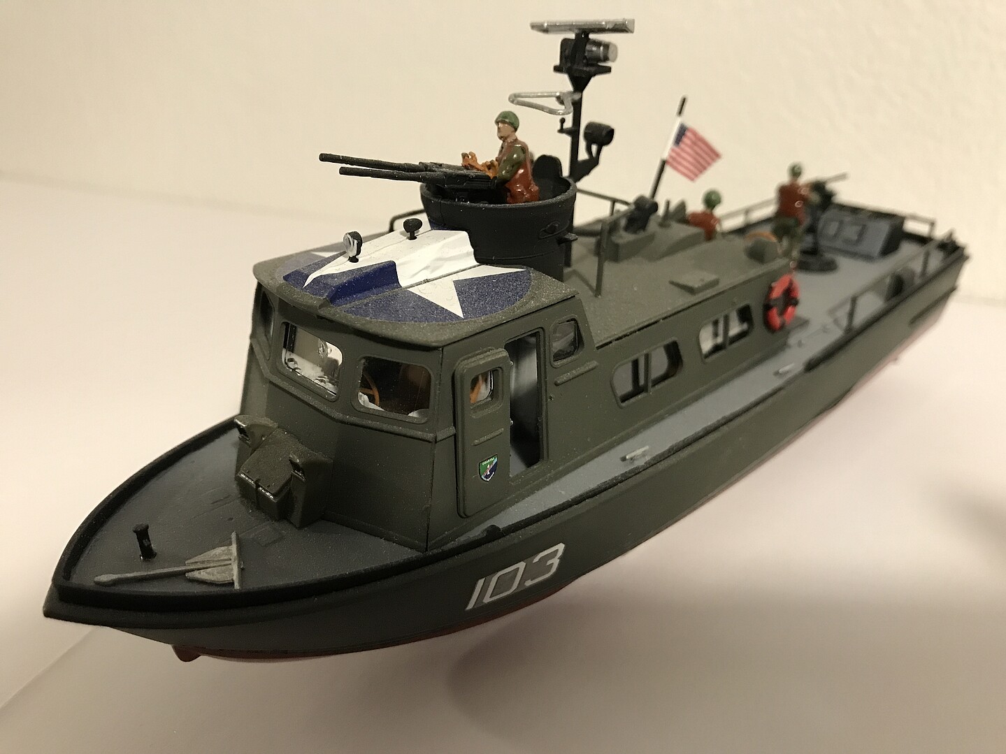 US Navy Mk I Swift Boat -- Plastic Model Military Boat Kit -- 1/72 ...