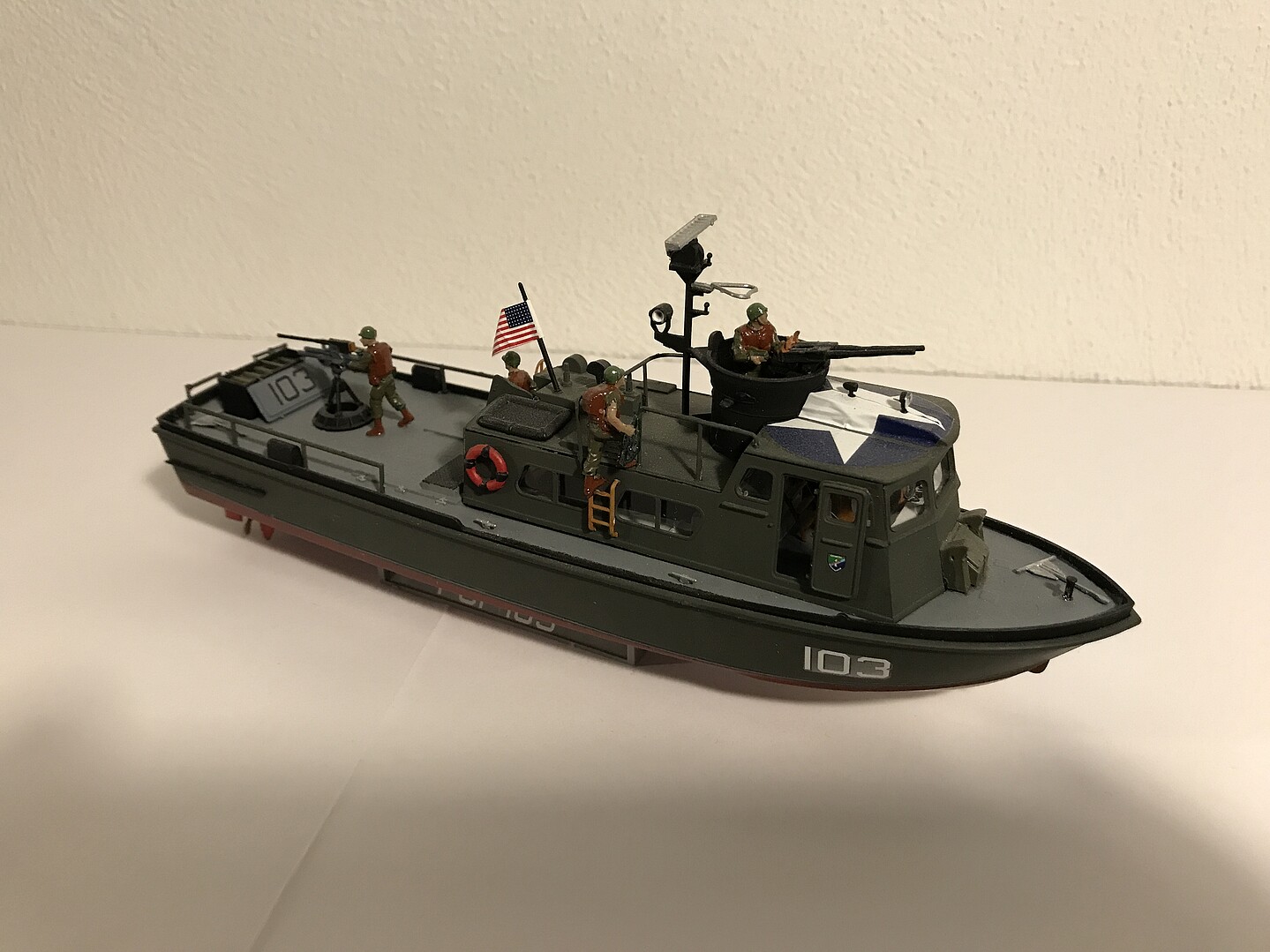 US Navy Mk I Swift Boat -- Plastic Model Military Boat Kit -- 1/72 ...
