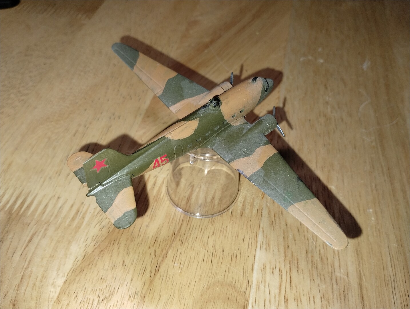 Li-2 Soviet Transport Plane -- Plastic Model Airplane Kit -- 1/200 ...