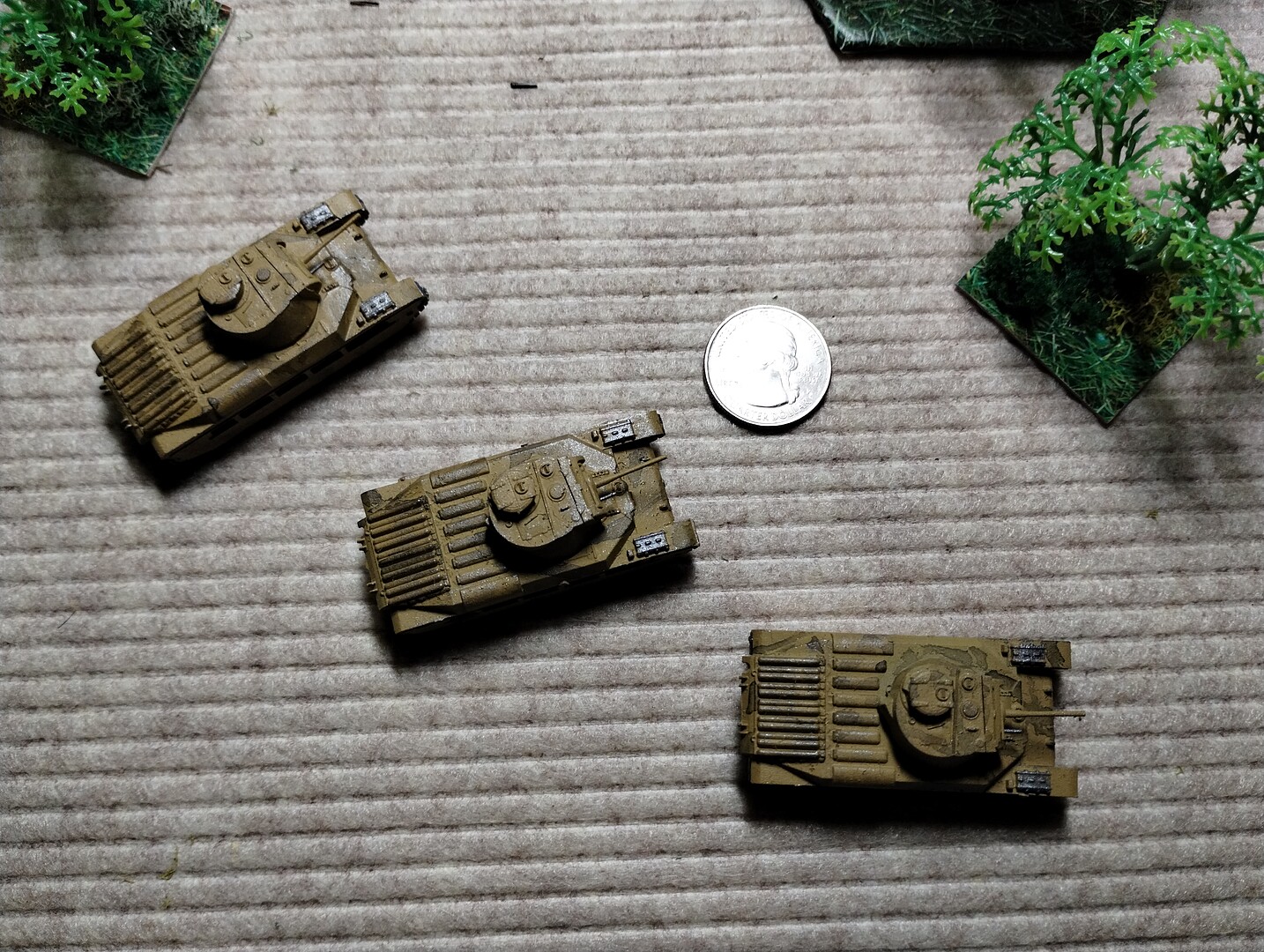 Matilda II British WWII Medium Tank -- Plastic Model Tank Kit -- 1/100 ...