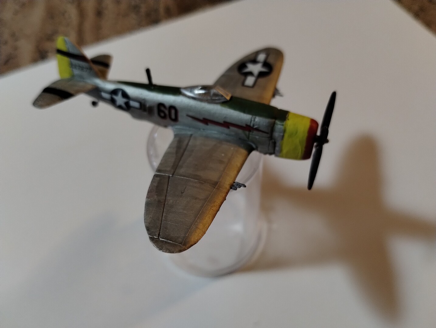 P-47D USAAF w/2 Marking Options -- Plastic Model Airplane Kit -- 1/144 ...