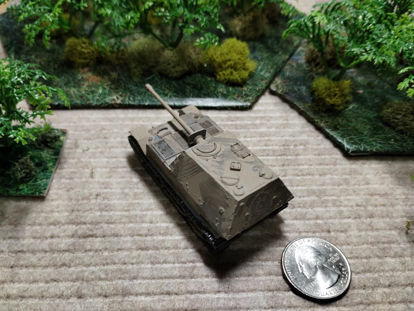 SD.KFZ.184 Ferdinand -- Plastic Model Military Tank Kit -- 1/100 Scale ...