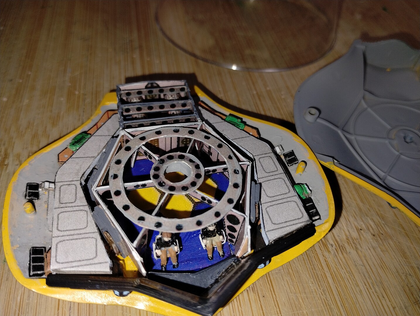 Voyage to the Bottom of the Sea Mini Flying Submarine -- Plastic Model ...