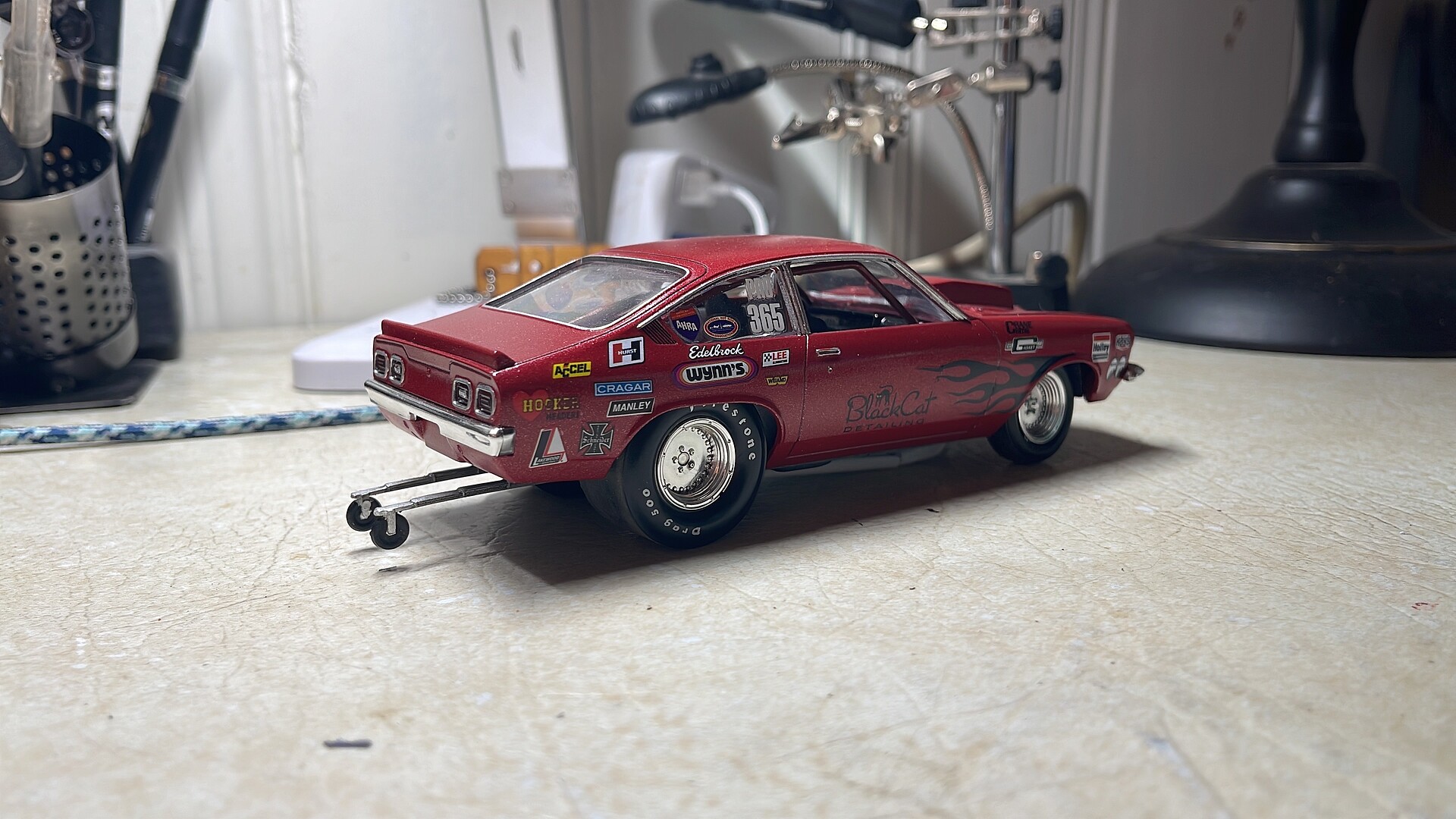 1972 Chevy Vega Pro Stock -- Plastic Model Car Vehicle Kit -- 1/25 ...