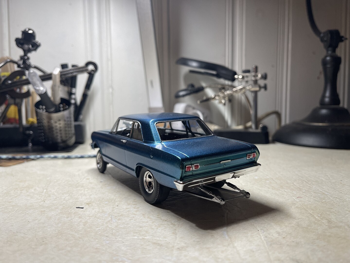 Chevy II Gasser -- Plastic Model Car Kit -- 1/25 Scale -- #2324 ...
