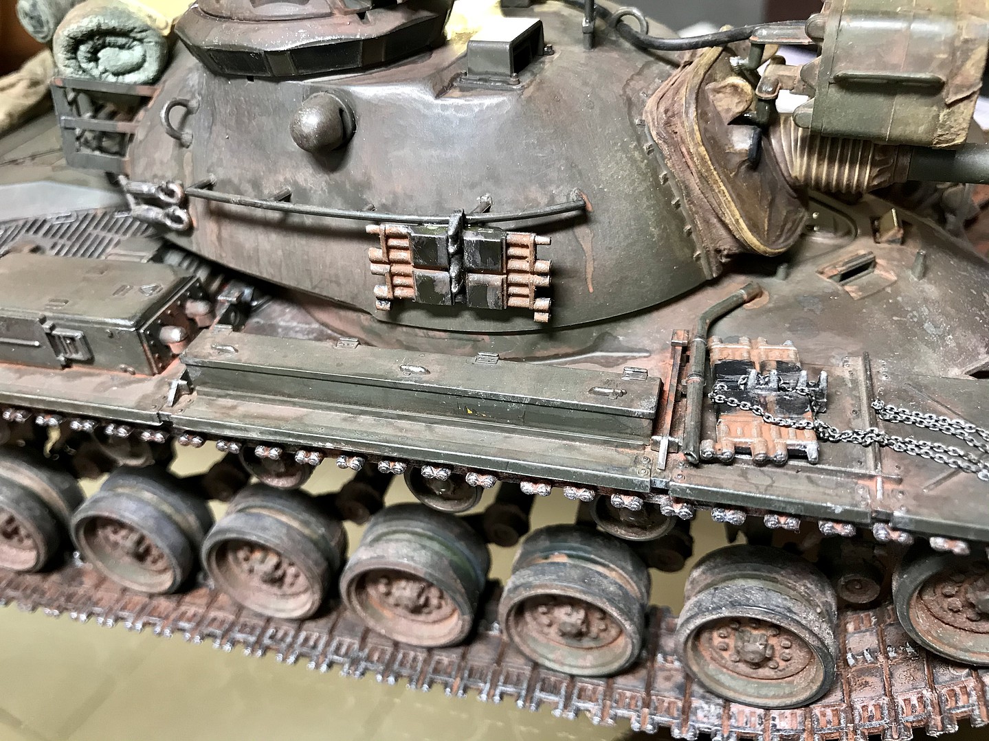 US M48A3 Patton Tank -- Plastic Model Military Vehicle Kit -- 1/35 Scale -- #35120 pictures by ...