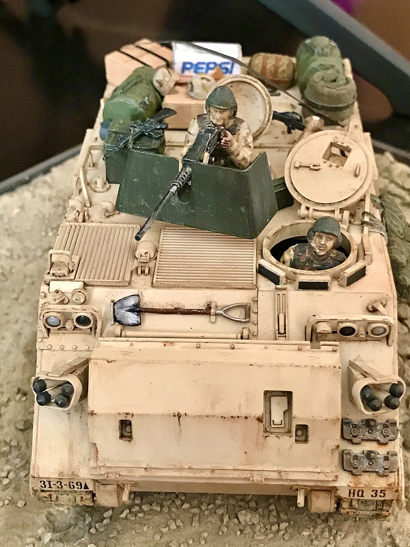 M113A2 APC Desert Storm Support -- Plastic Model Military Vehicle Kit ...