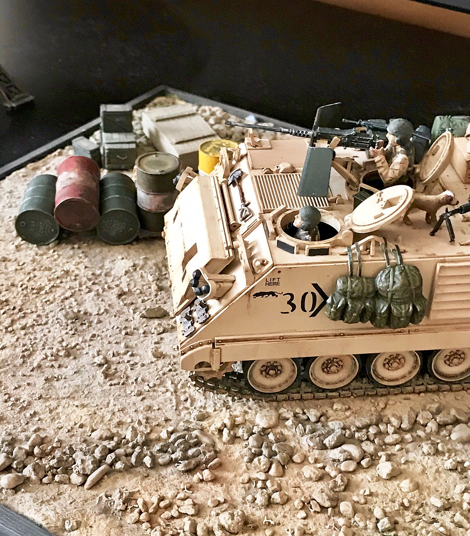 M113A2 APC Desert Storm Support -- Plastic Model Military Vehicle Kit ...