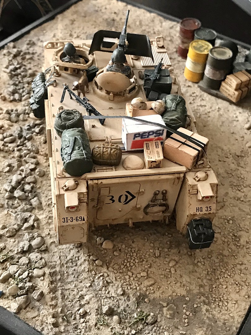 M113A2 APC Desert Storm Support -- Plastic Model Military Vehicle Kit ...