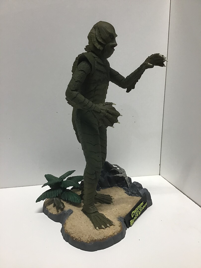 Creature From the Black Lagoon -- Plastic Model Fantasy Figure Kit -- 1 ...