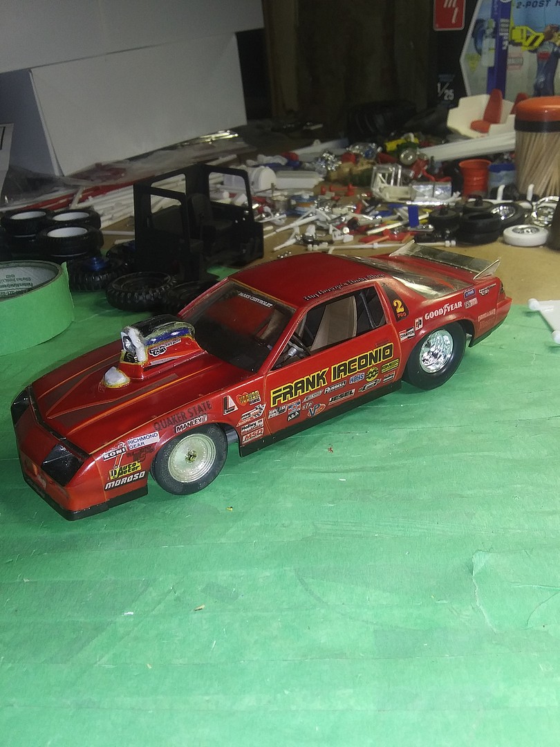 Iaconio Camaro Pro Stock -- Plastic Model Car Kit -- 1/24 Scale ...