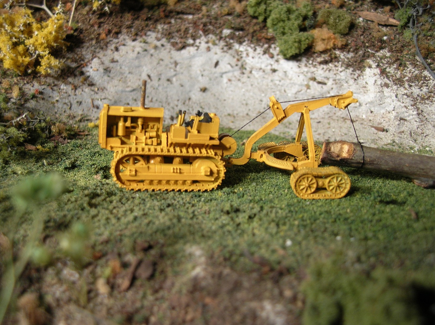1940s Logging Arch & Crawler (Unpainted Metal Kit) -- N Scale Model ...