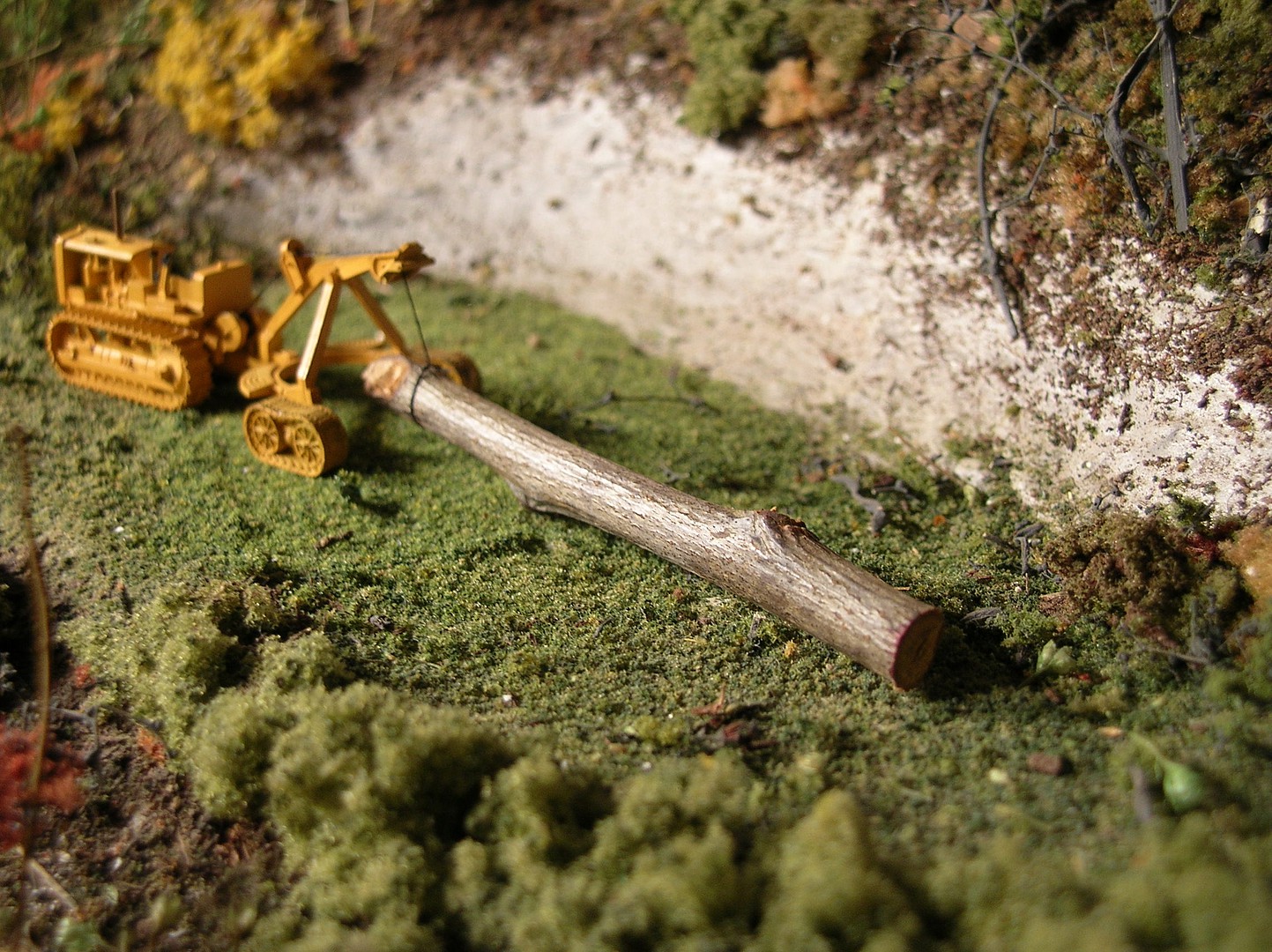 1940s Logging Arch & Crawler (Unpainted Metal Kit) -- N Scale Model ...