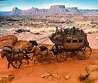 Imex Stagecoach with Horses and Figures Set Western Plastic Model Kit 1 ...