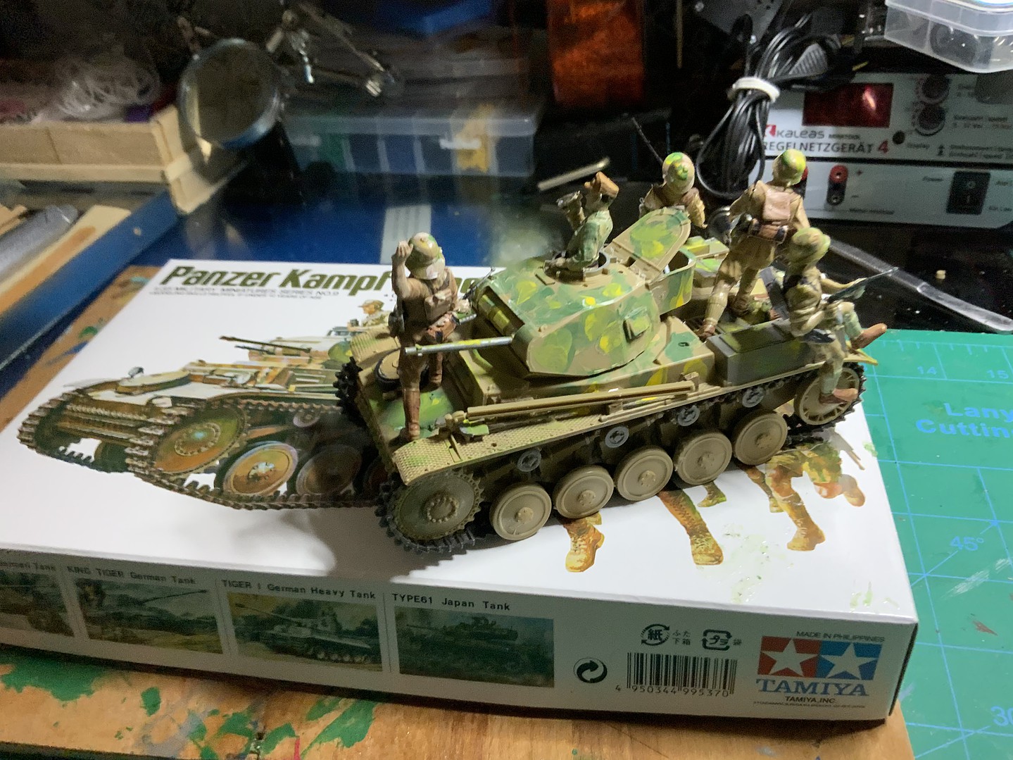 German Panzerkampfwagen II -- Plastic Model Military Vehicle Kit -- 1/ ...