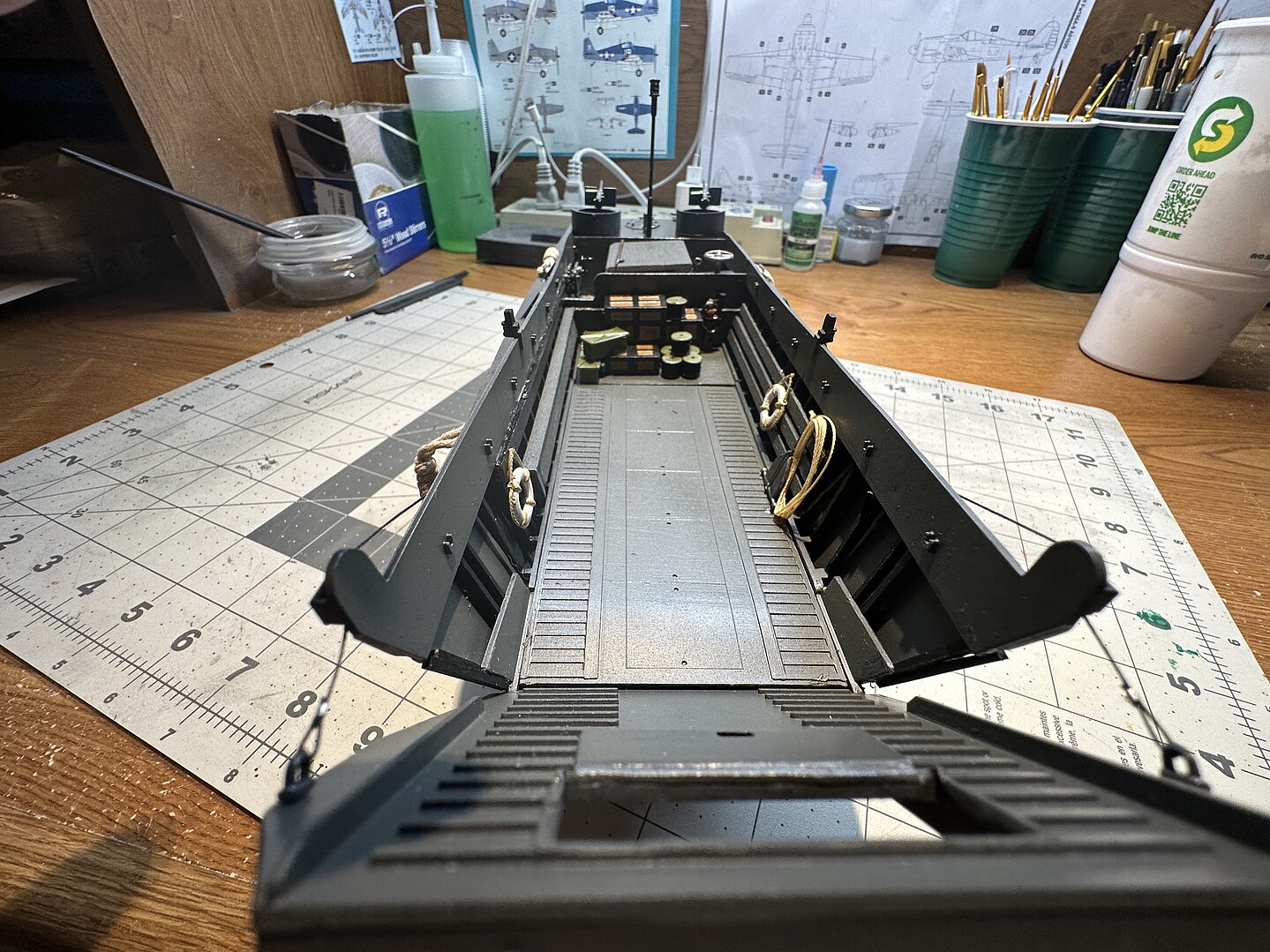 WWII L.C.V.P. & USS DeLong Pictures