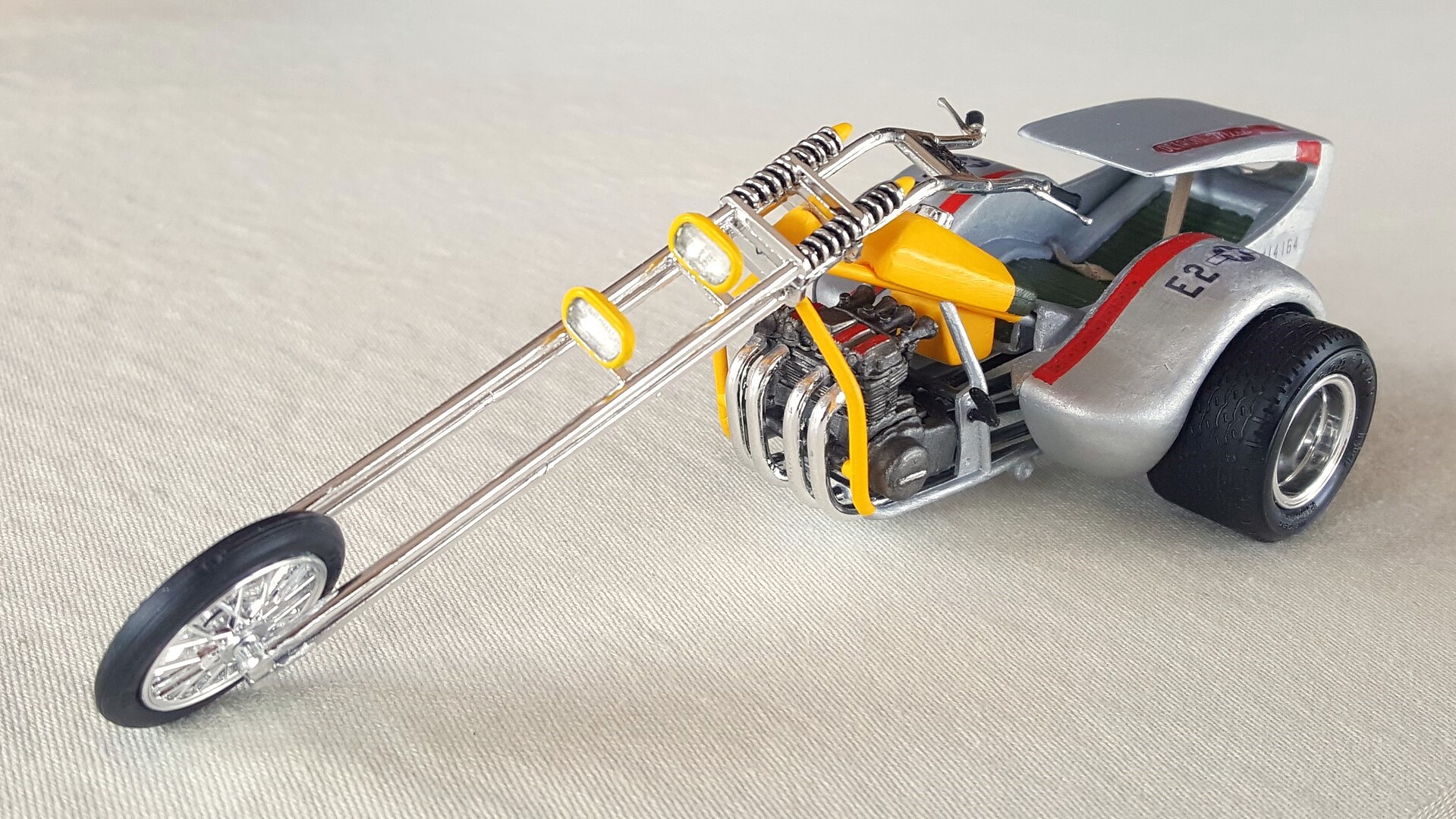 Tiki Trike Trick Trikes -- Plastic Model Motorcycle Kit -- 1/25 Scale ...