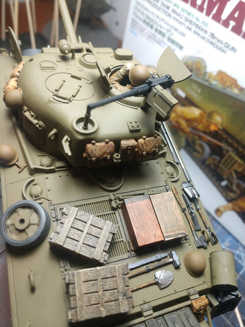 M4A3 Sherman 75mm Tank -- Plastic Model Military Vehicle Kit -- 1/35 ...