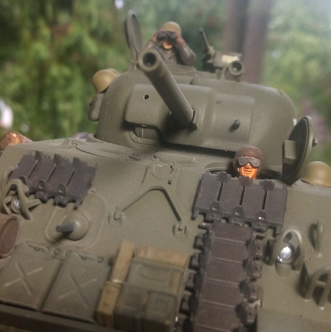 M4A3 Sherman 75mm Tank -- Plastic Model Military Vehicle Kit -- 1/35 ...