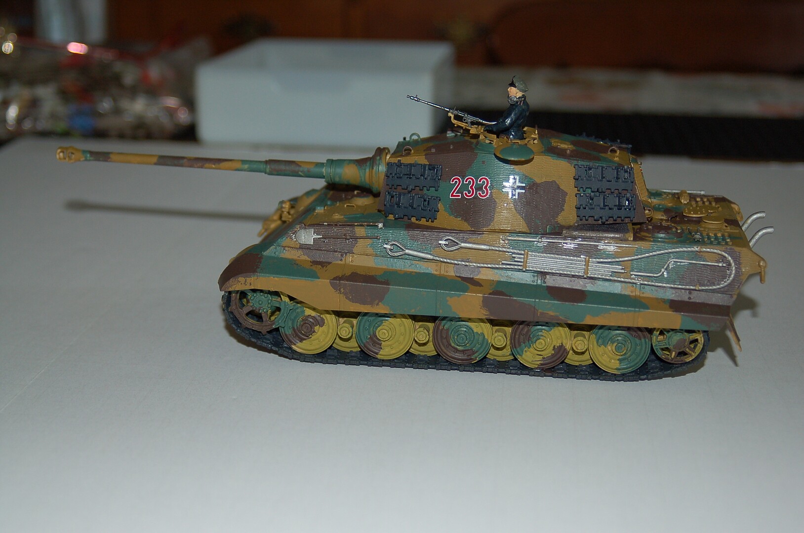 King Tiger Tank -- Plastic Model Military Vehicle Kit -- 1/35 Scale ...