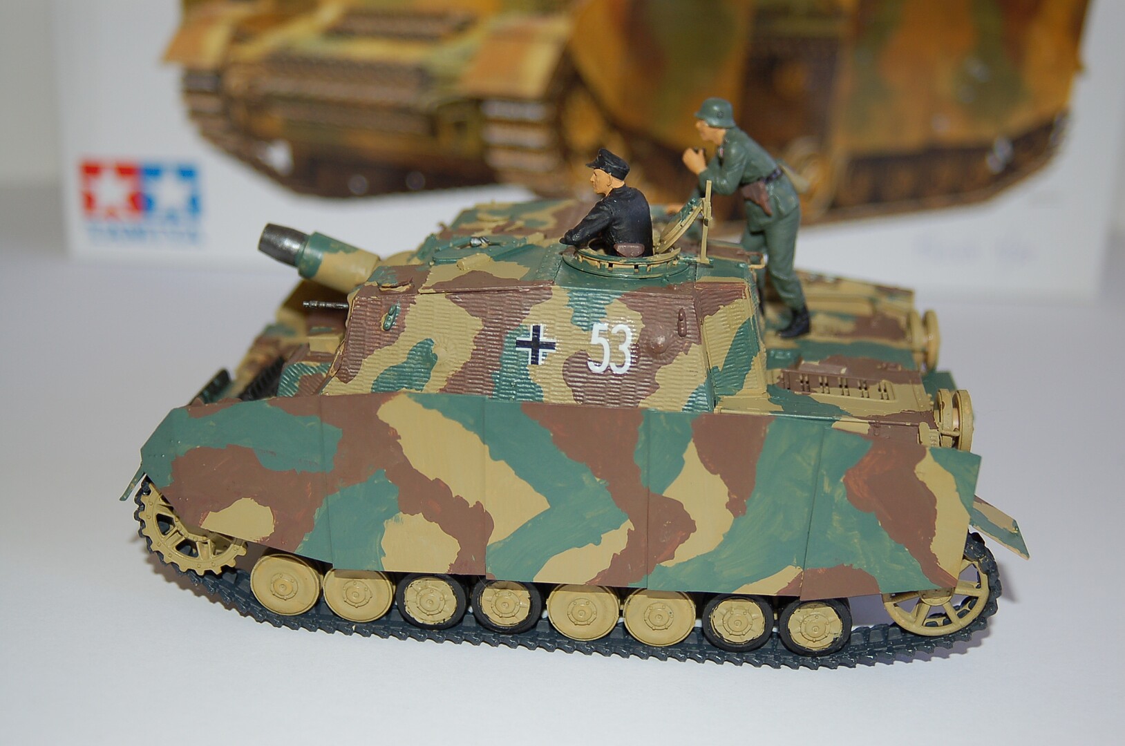 German Assault Tank IV Brummbar Late Prod. -- Plastic Model Military ...