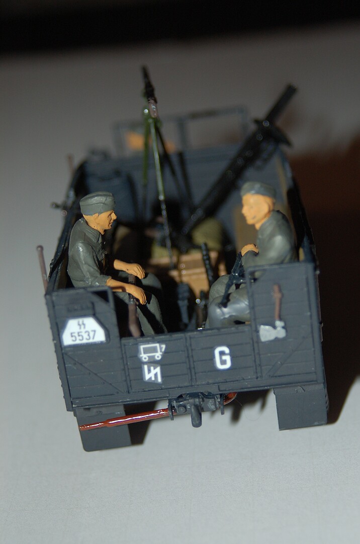 German 6x4 Truck Krupp Protze -- Plastic Model Military Vehicle Kit ...