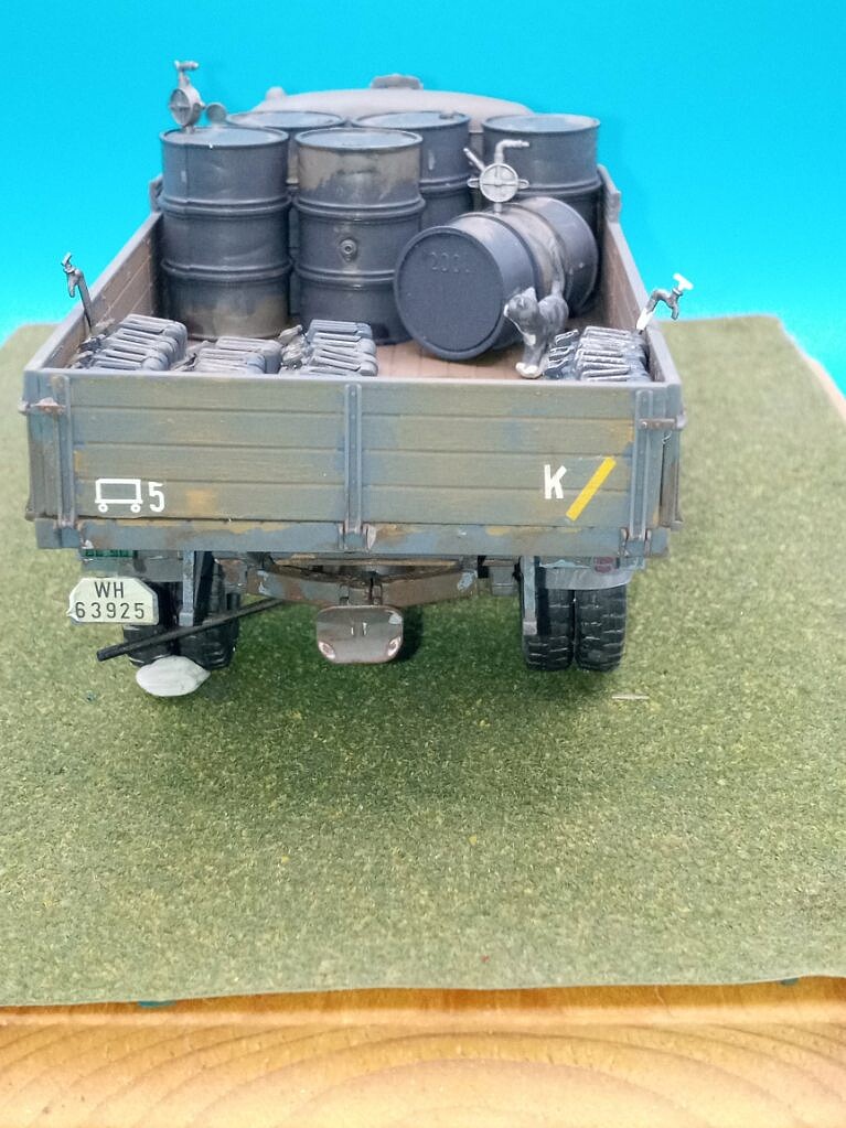 German 3 Ton 4x2 Cargo Truck -- Plastic Model Military Vehicle Kit -- 1 ...