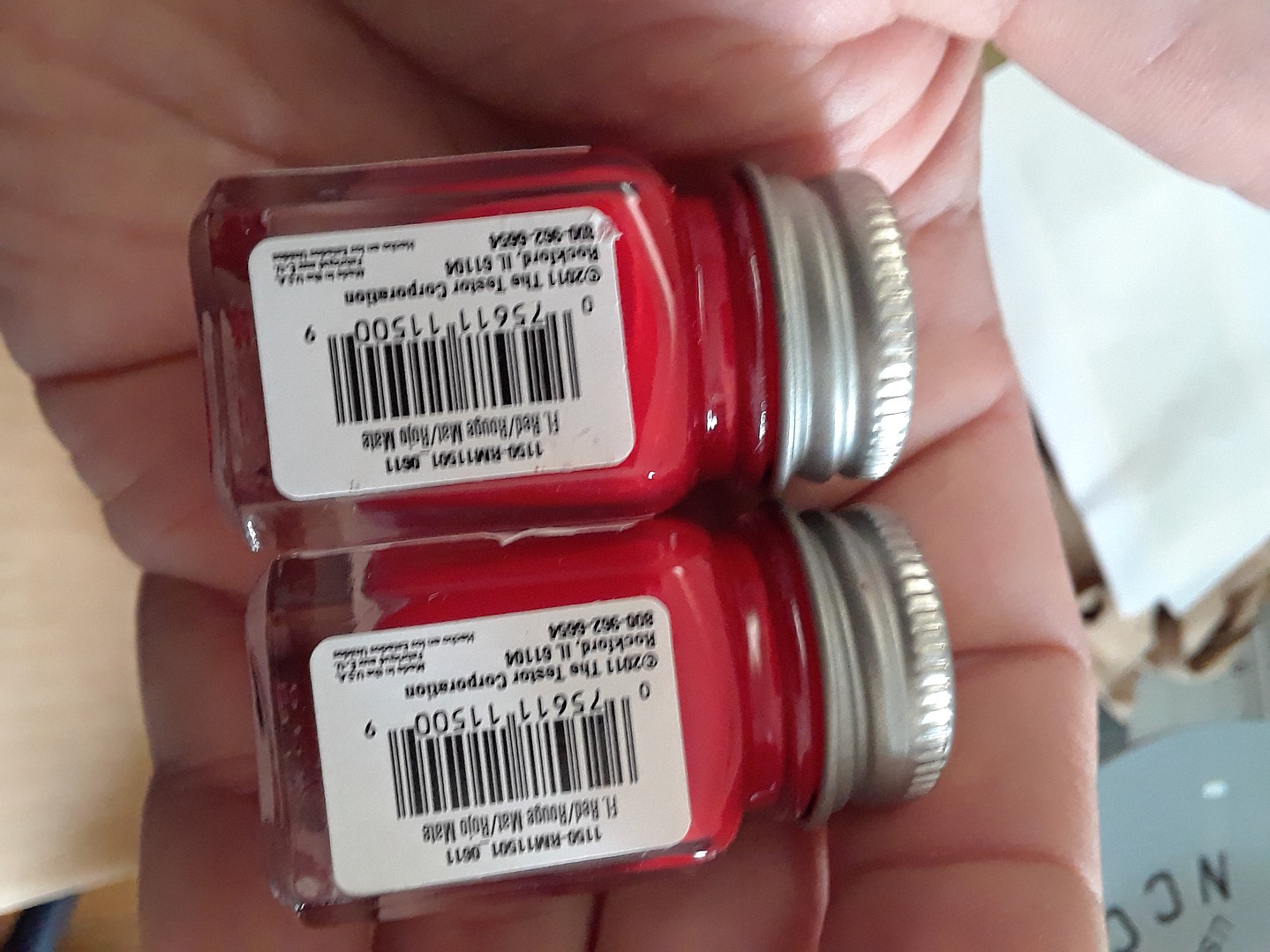 Flat Red 1/4 oz -- Hobby and Model Enamel Paint -- #1150 pictures by ...