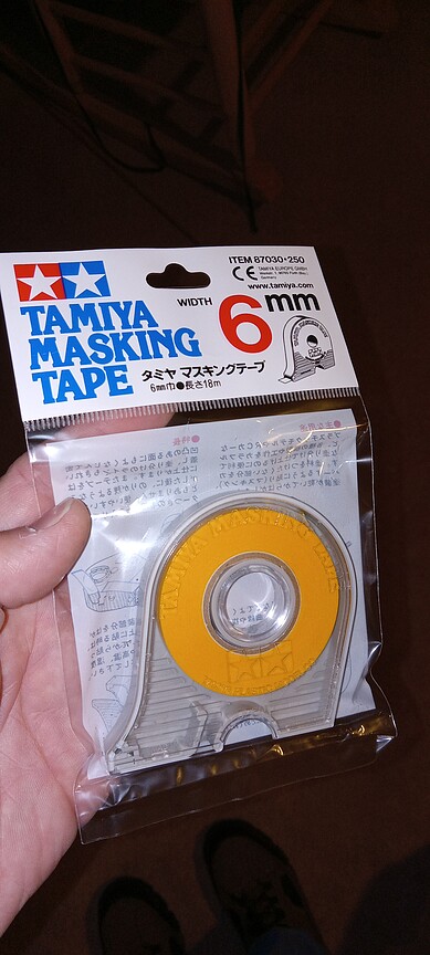 Model Masking Tape -- 6 mm -- #87030 pictures by SRHESTR ( PA )