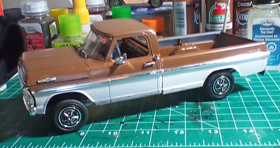 1971 Ford Ranger Pickup -- Plastic Model Car Kit -- 1/25 Scale -- #1208 ...