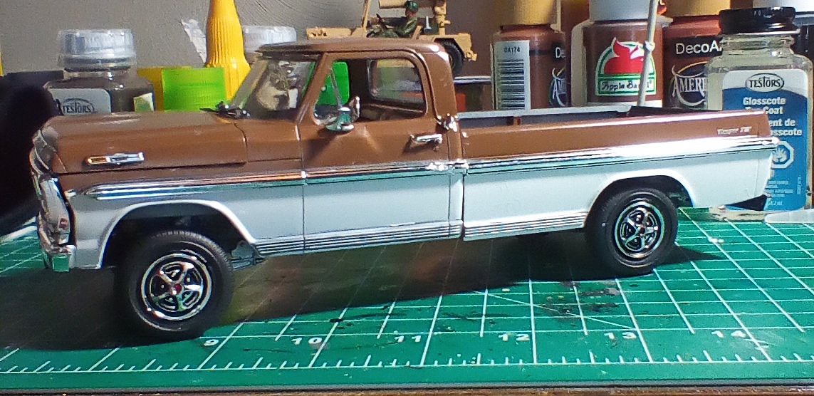 1971 Ford Ranger Pickup -- Plastic Model Car Kit -- 1/25 Scale -- #1208 ...