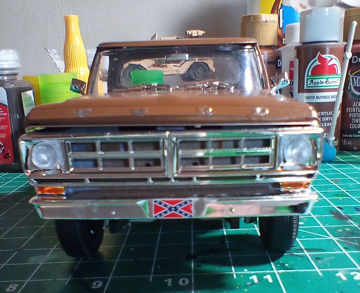 1971 Ford Ranger Pickup -- Plastic Model Car Kit -- 1/25 Scale -- #1208 ...