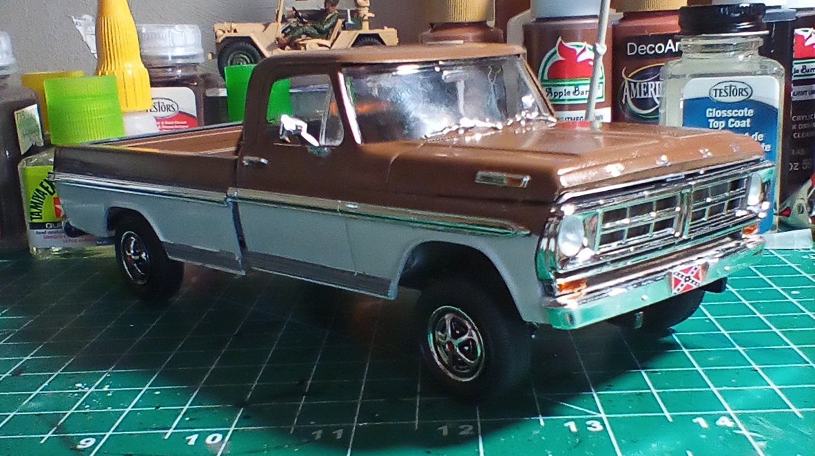 1971 Ford Ranger Pickup -- Plastic Model Car Kit -- 1/25 Scale -- #1208 ...