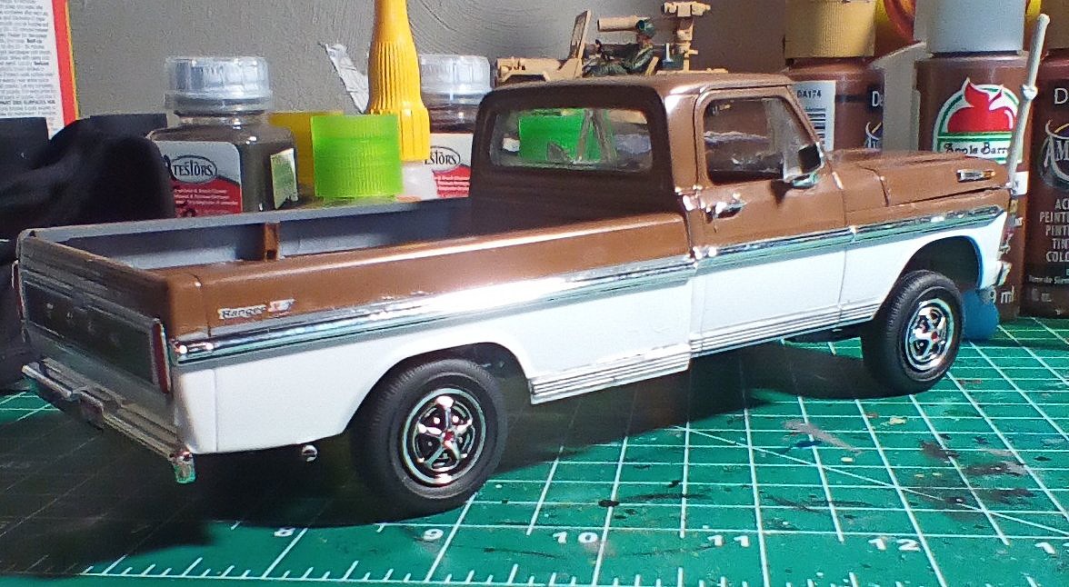 1971 Ford Ranger Pickup -- Plastic Model Car Kit -- 1/25 Scale -- #1208 ...