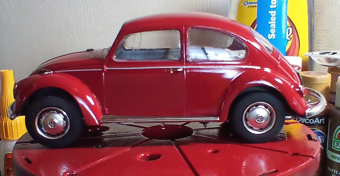 1968 VW Beetle Type 1 -- Plastic Model Car Kit -- 1/24 Scale -- #854192 ...