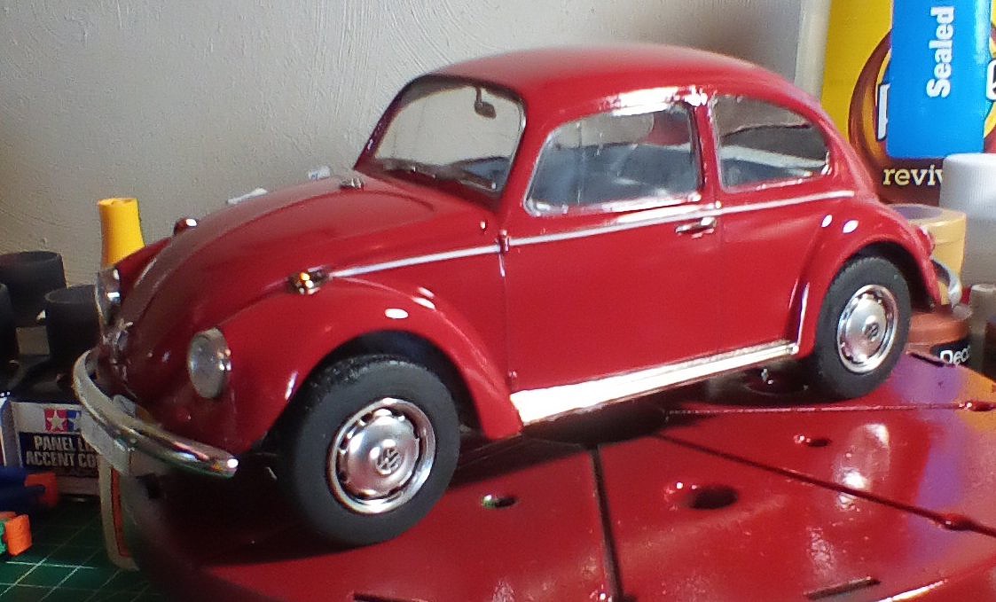 1968 VW Beetle Type 1 -- Plastic Model Car Kit -- 1/24 Scale -- #854192 ...