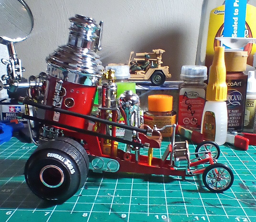 Gallery Pictures AMT Flameout Show Rod Plastic Model Vehicle Kit 1/25 ...