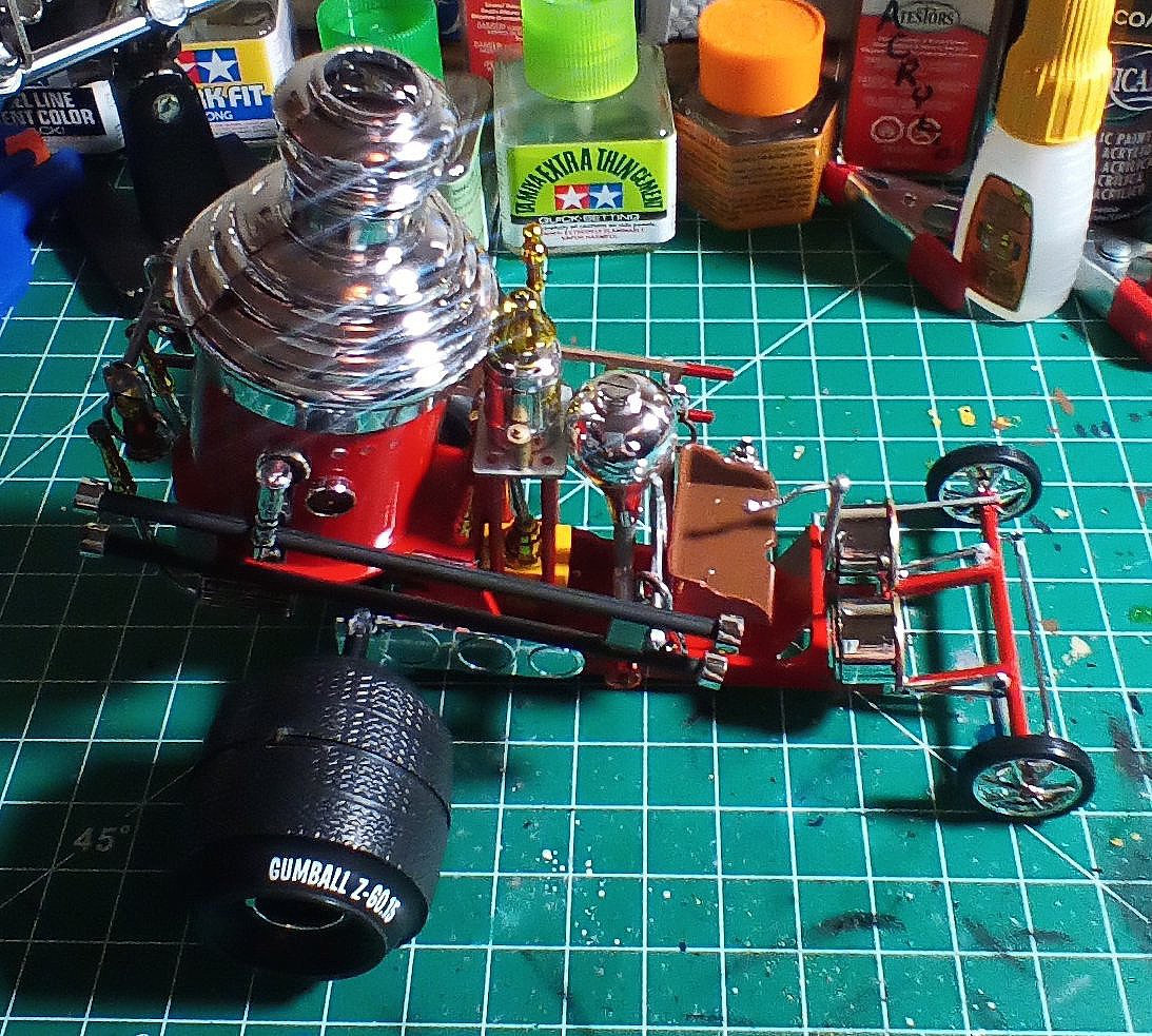 Flameout Show Rod -- Plastic Model Vehicle Kit -- 1/25 Scale -- #934 ...