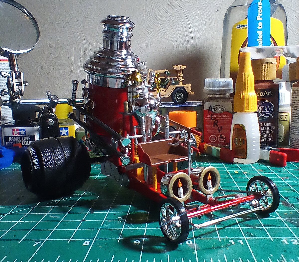 Flameout Show Rod -- Plastic Model Vehicle Kit -- 1/25 Scale -- #934 ...