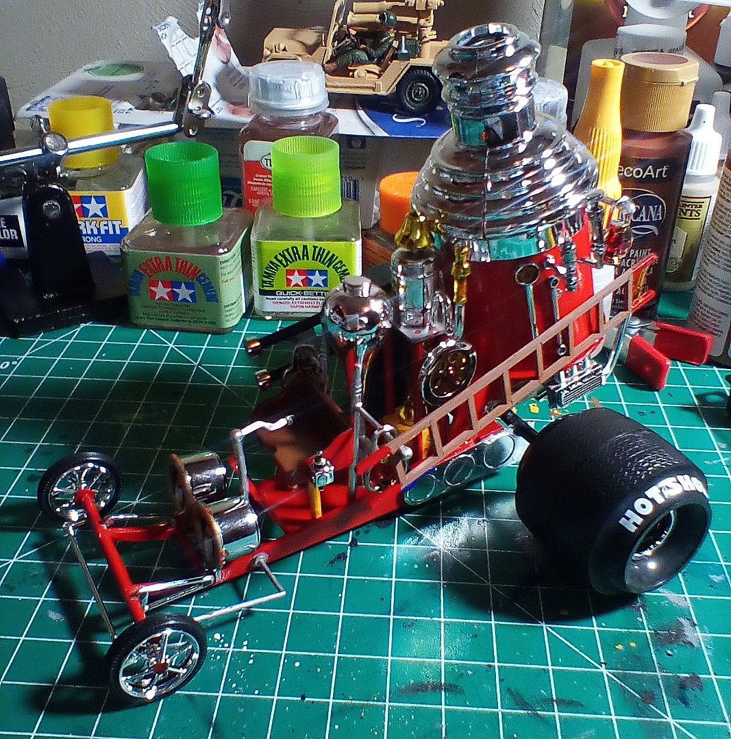 Flameout Show Rod -- Plastic Model Vehicle Kit -- 1/25 Scale -- #934 ...