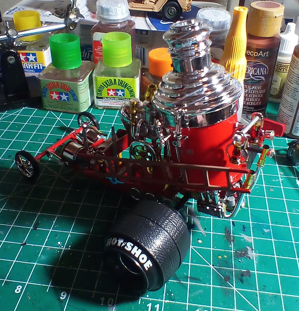 Flameout Show Rod -- Plastic Model Vehicle Kit -- 1/25 Scale -- #934 ...